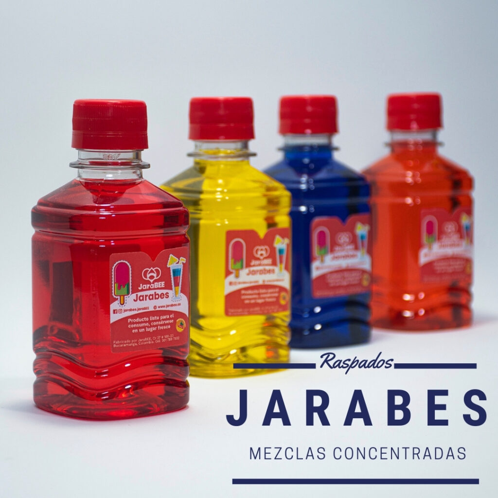 "READY-SYRUPS" Sabores FRUTALES | JaraBEE